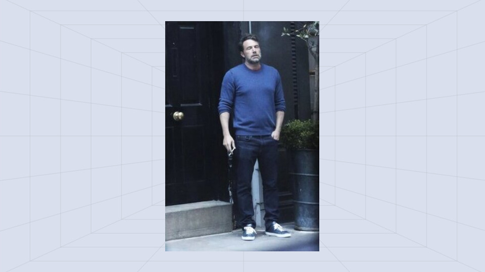 Ben Affleck Smoking Cigarette Relieved - AI Memes Template