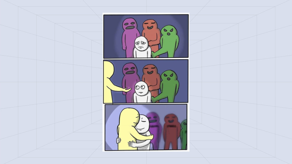 problems stress pain - AI Memes Template