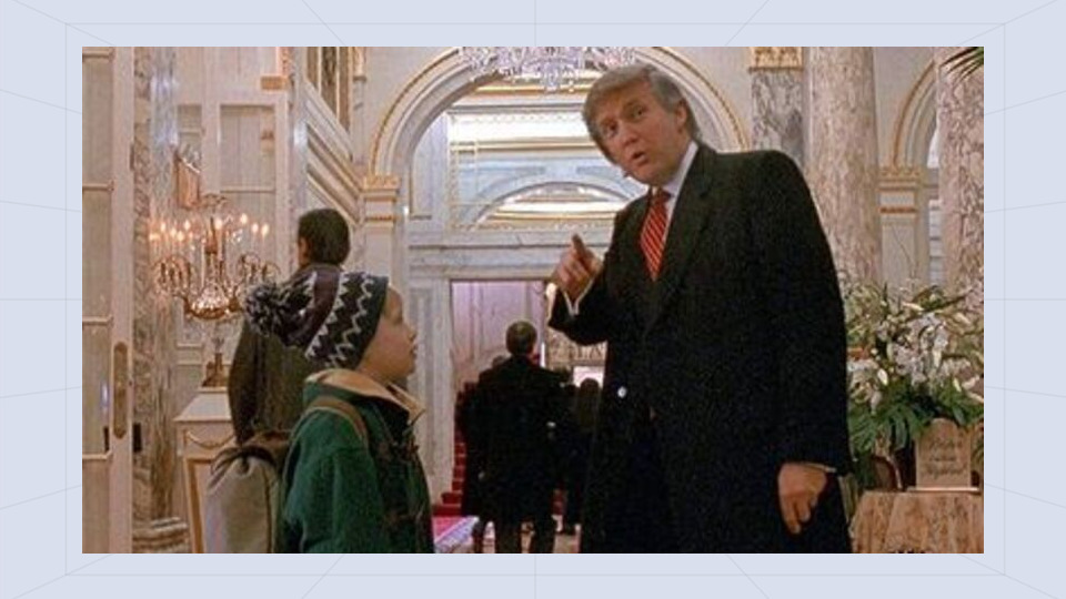 Kevin Meets Donald Trump - Home Alone 2 - AI Memes Template