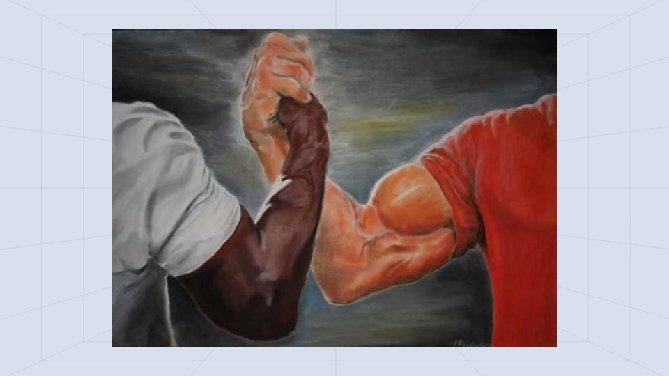Epic Handshake - AI Memes Template