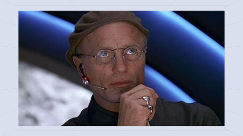 The Truman Show Director - Ed Harris as Christof - AI Memes Template