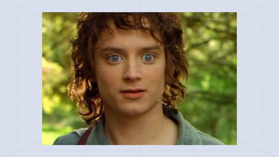 Surpised Frodo - AI Memes Template