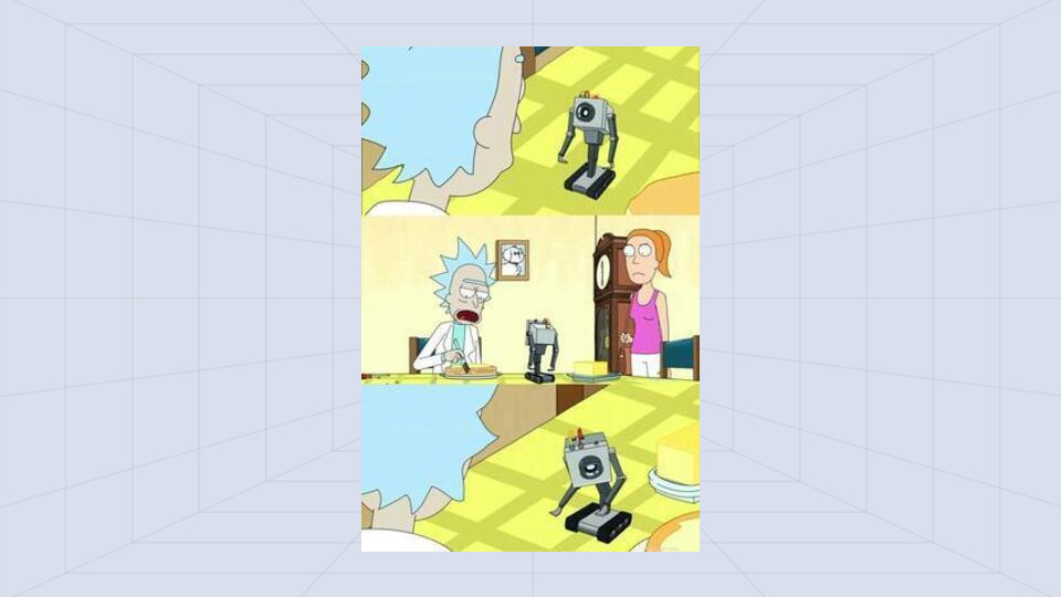 Rick and Morty What's My Purpose - Butter Robot - AI Memes Template