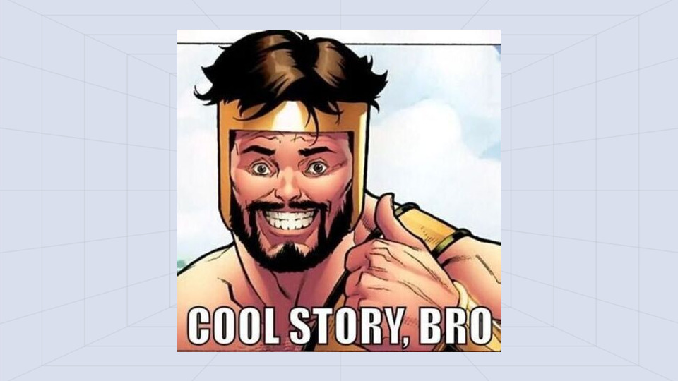 Cool Story Bro - AI Memes Template
