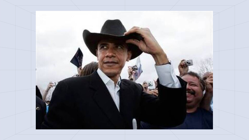 Obama Cowboy Hat - AI Memes Template