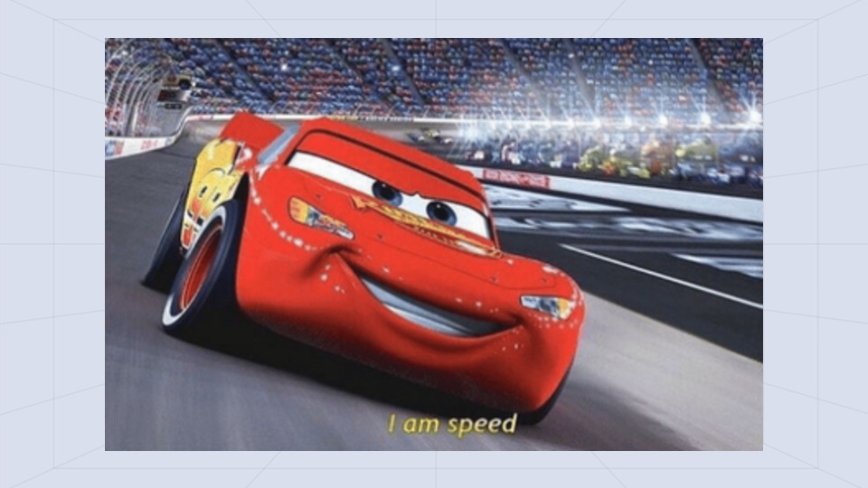 I am speed - AI Memes Template