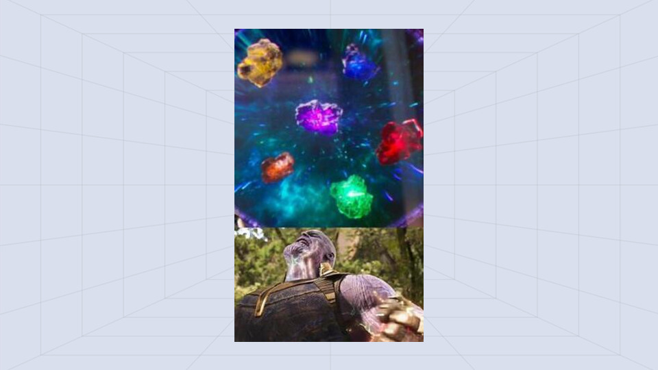 Thanos Infinity Stones - AI Memes Template
