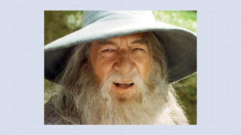 A Wizard Is Never Late - AI Memes Template