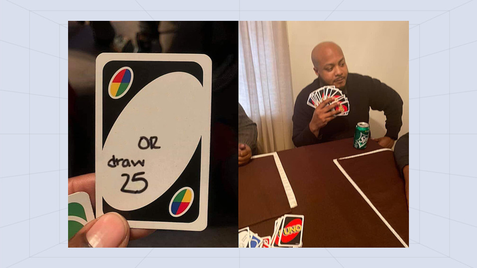 Uno Or Draw 25 - AI Memes Template