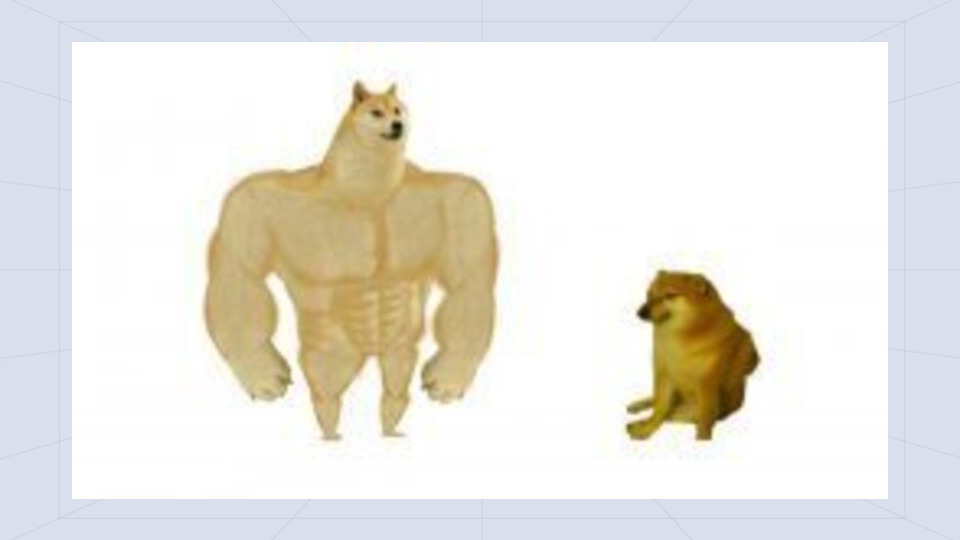 Buff Doge vs. Cheems - AI Memes Template