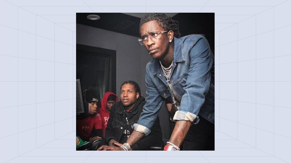Young Thug and Lil Durk troubleshooting - AI Memes Template