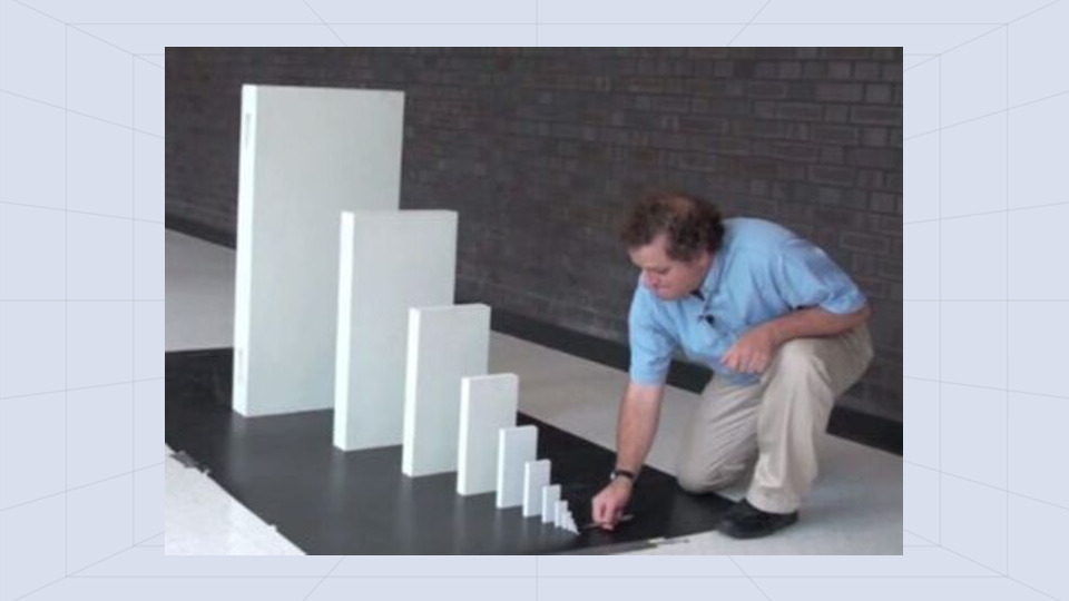 Domino Effect - AI Memes Template