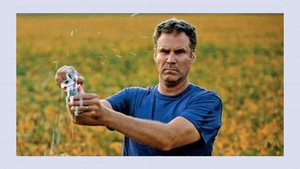Will Ferrell Cracking A Beer - Sounds like an X problem - AI Memes Template