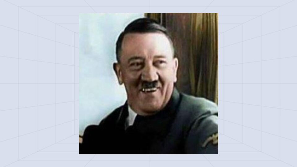laughing hitler - AI Memes Template