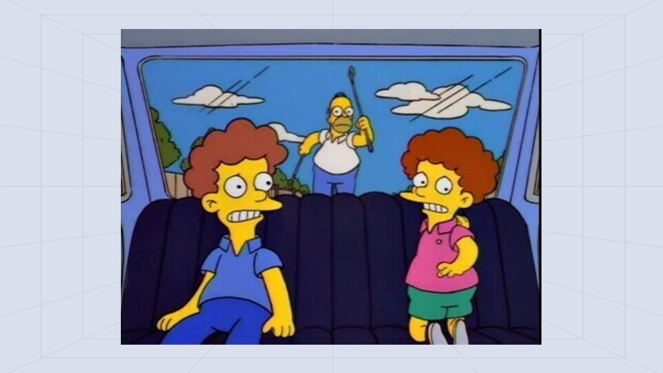 He's Gaining On Us! Homer Chasing with Golf Clubs - The Simpsons - AI ...