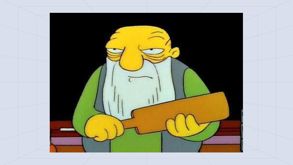 That's a paddlin' The Simpsons - AI Memes Template