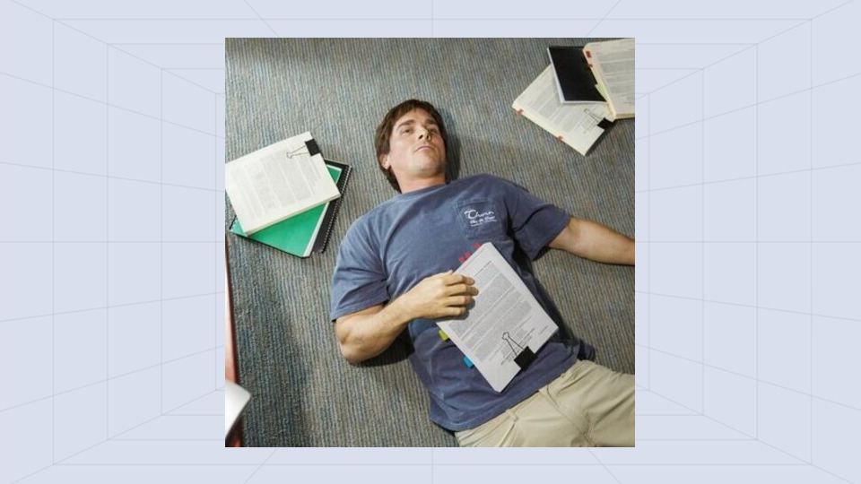 Michael Burry Stock Trader Lying on Floor - The Big Short - AI Memes ...