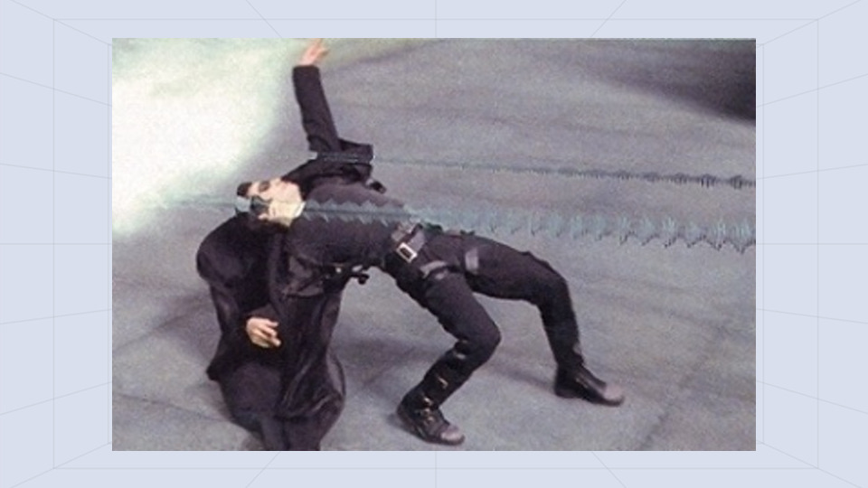 Neo Dodging Bullets - The Matrix - AI Memes Template