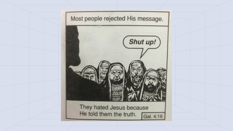 They Hated Jesus Because He Told Them The Truth (Shut up!) - AI Memes ...