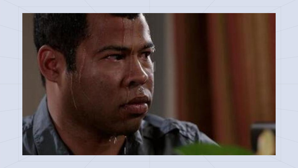 sweating bullets - AI Memes Template