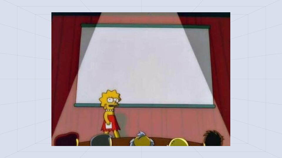 Lisa Simpson's Presentation - AI Memes Template