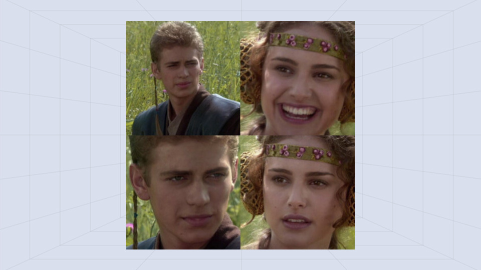 Anakin Padme 4 Panel - Change the world for the better right? - AI ...