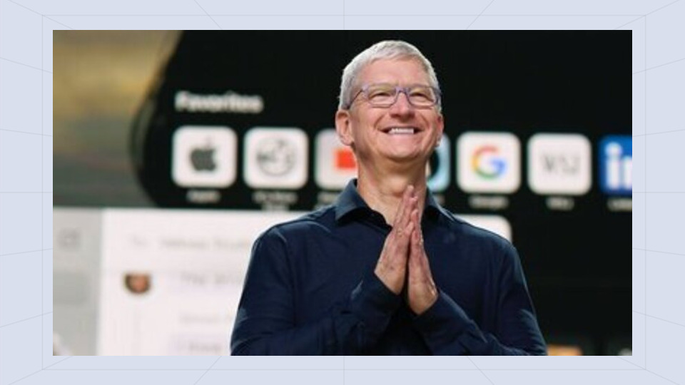 Apple CEO Tim Cook Prayer Hands - AI Memes Template