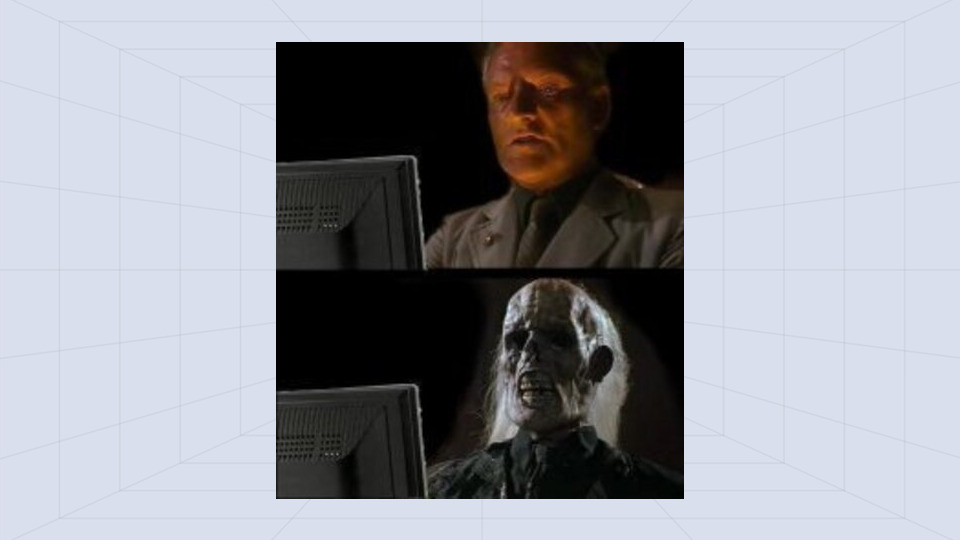 I'll Just Wait Here - AI Memes Template