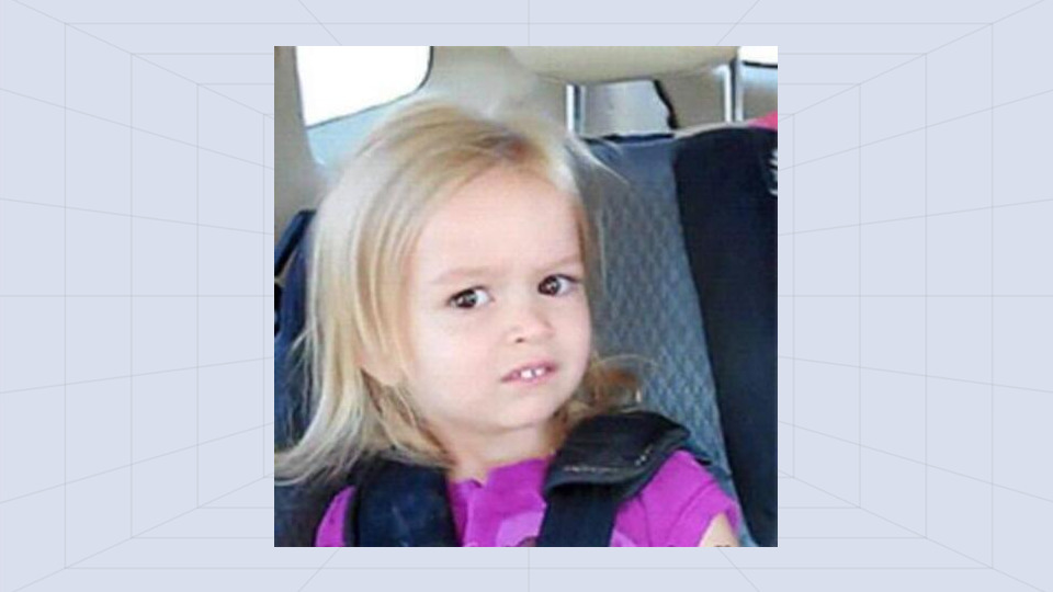 Side Eyeing Chloe - AI Memes Template