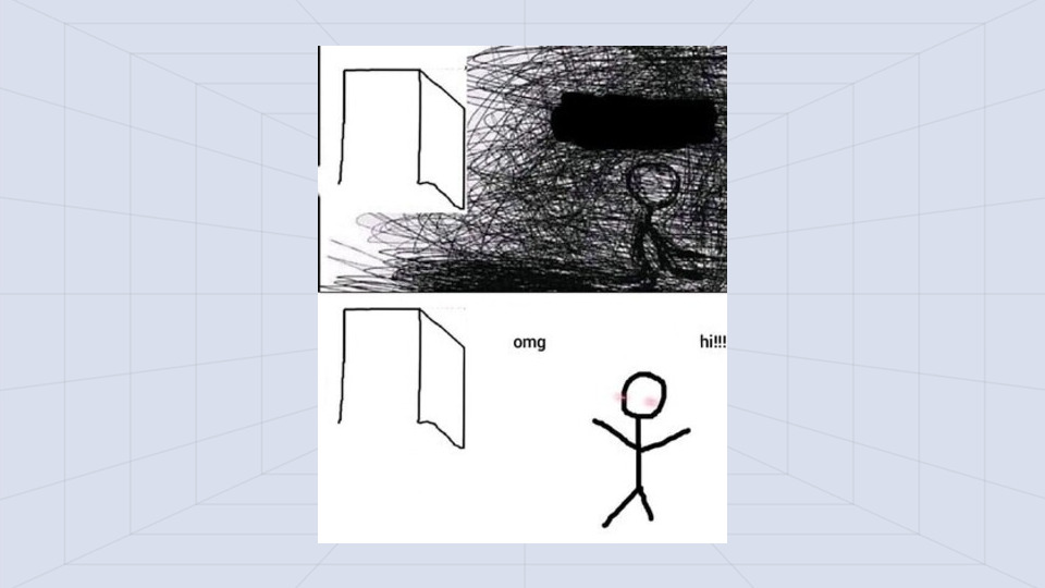 OMG hi - AI Memes Template
