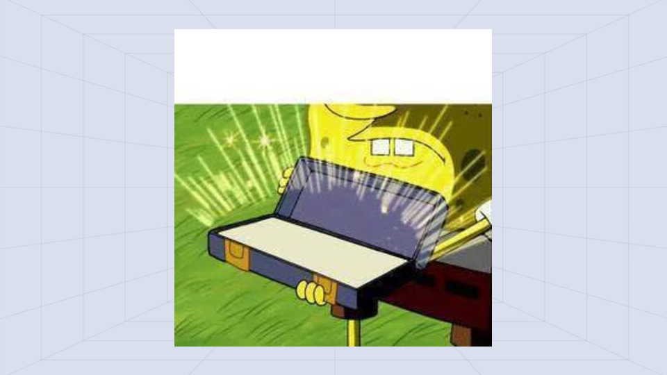 Spongebob Ol' Reliable Box - AI Memes Template