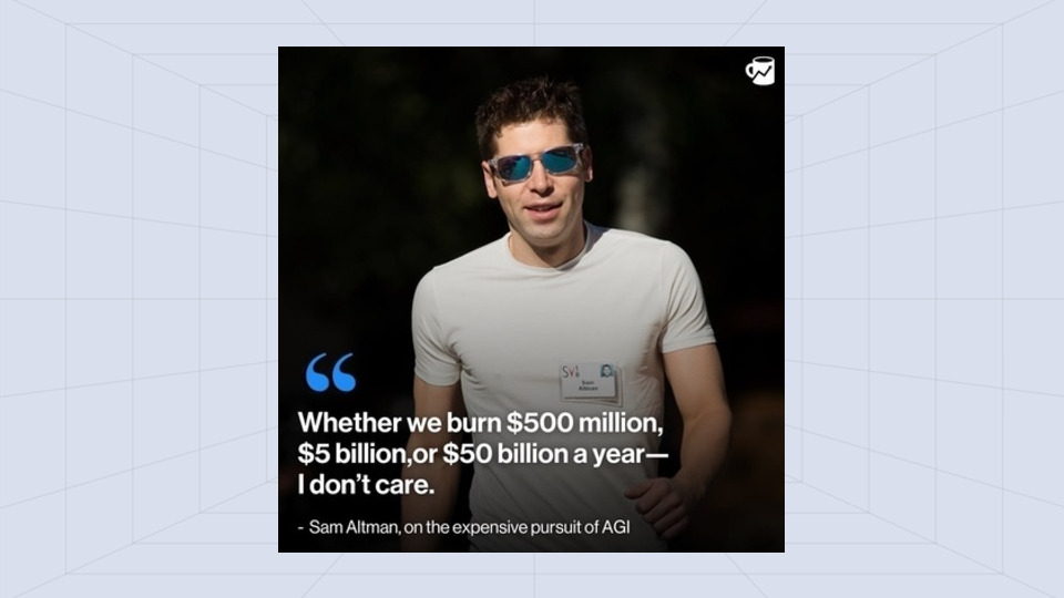 Sam Altman Doesn't Care If It's 50 Billion - AI Memes Template