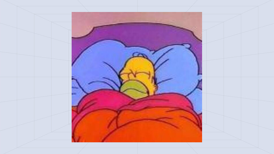Homer Simpson sleeping peacefully - AI Memes Template