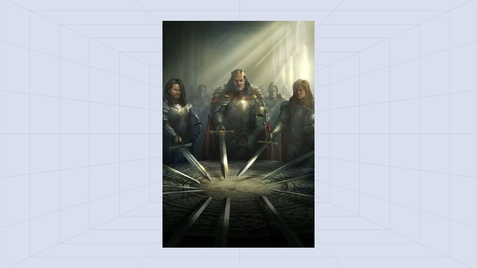 Knights of the Round Table - AI Memes Template