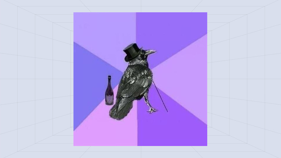 Rich Raven - AI Memes Template