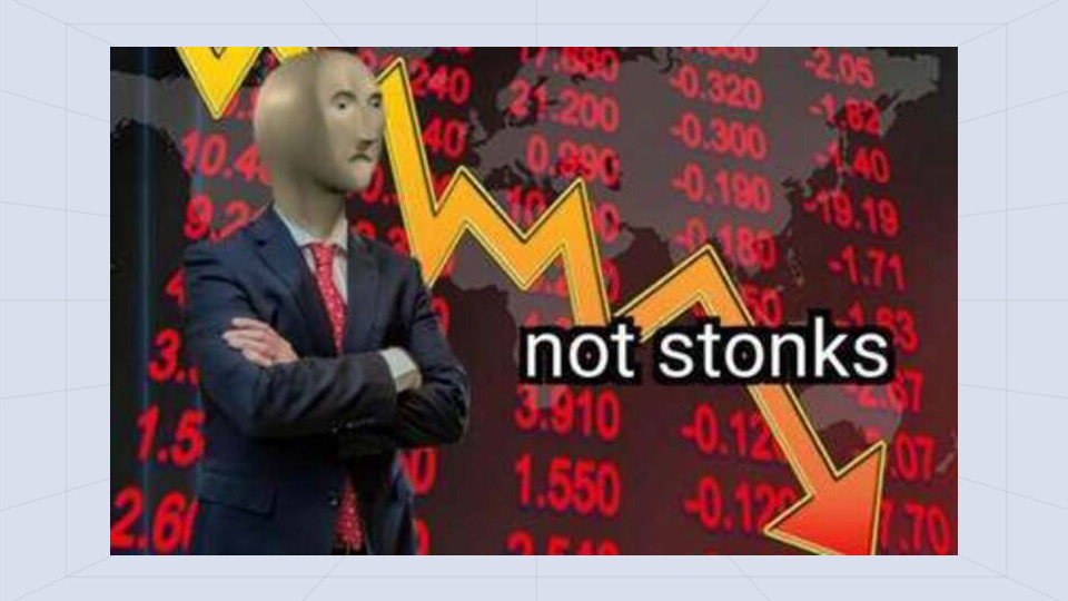 Not stonks - AI Memes Template