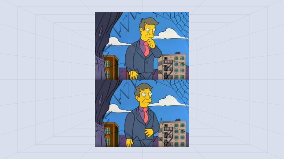 Skinner Out Of Touch - AI Memes Template