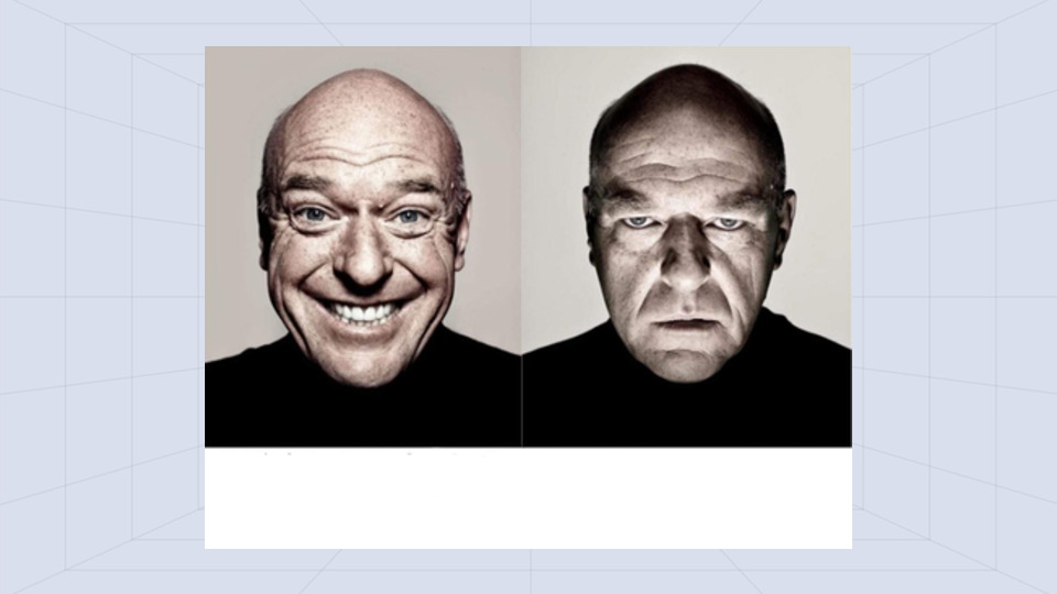 Dean Norris Smile Frown - Hank from Breaking Bad - AI Memes Template
