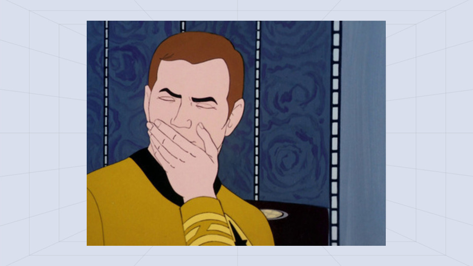 Sarcastically Surprised Captain Kirk - AI Memes Template