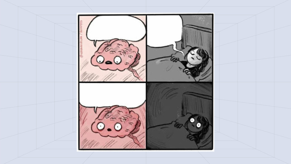 Brain Before Sleep - AI Memes Template