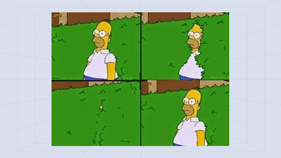 HOMER BUSH - AI Memes Template