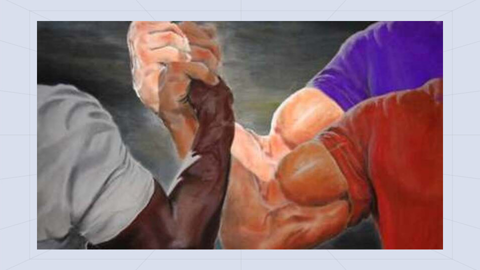 Epic Handshake - AI Memes Template