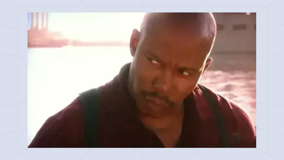 Doakes Suspicious from Dexter - AI Memes Template