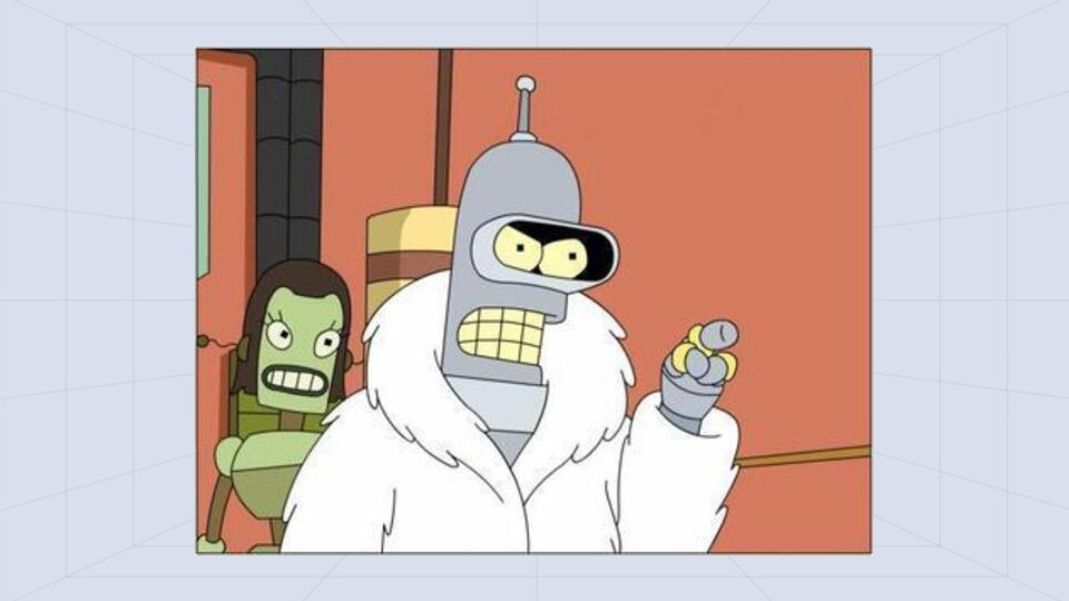Bender - Blackjack and hookers - AI Memes Template