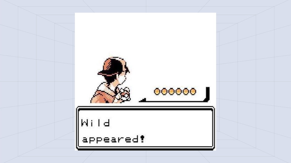 Blank Wild Pokemon Appears - AI Memes Template