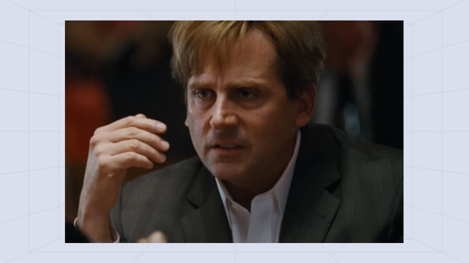 Mark Baum Can't Believe It - The Big Short - AI Memes Template