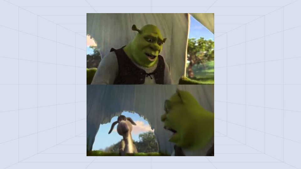 shrek five minutes - AI Memes Template