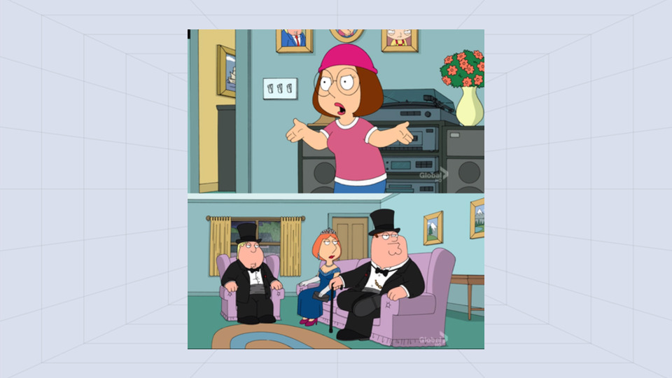 Meg Family Guy Better than me - AI Memes Template